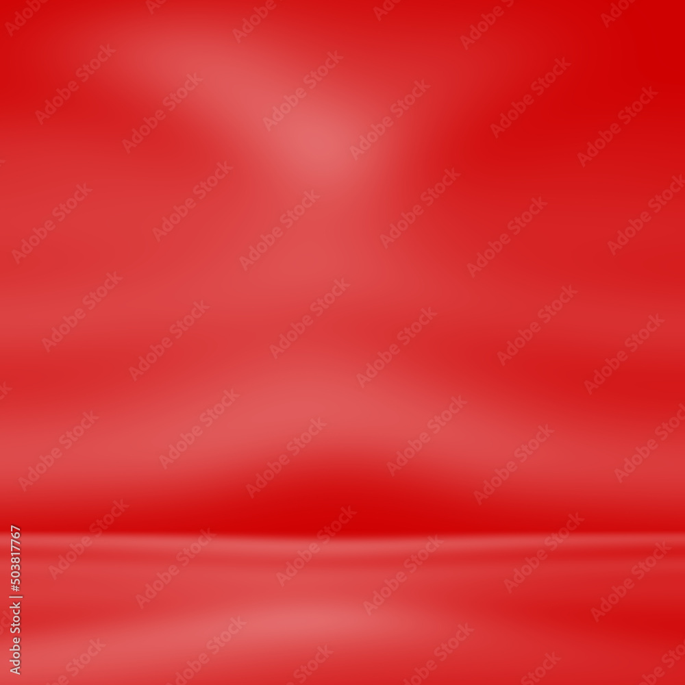 Abstract red light studio background with gradient. Stock Illustration ...