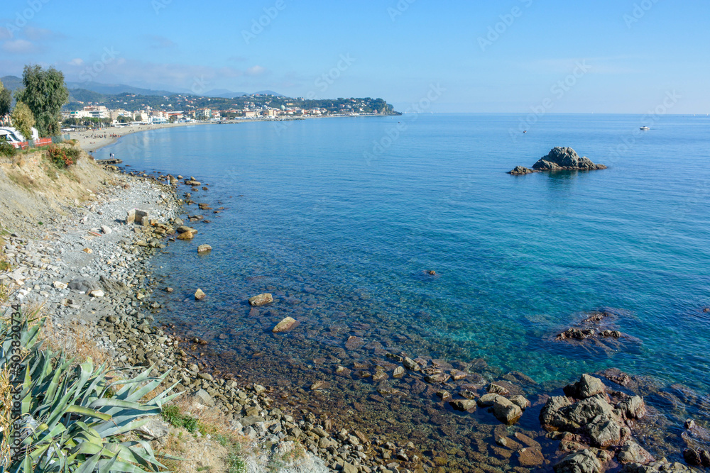The Saraceni in Varigotti is one of the most beautiful and longest ...