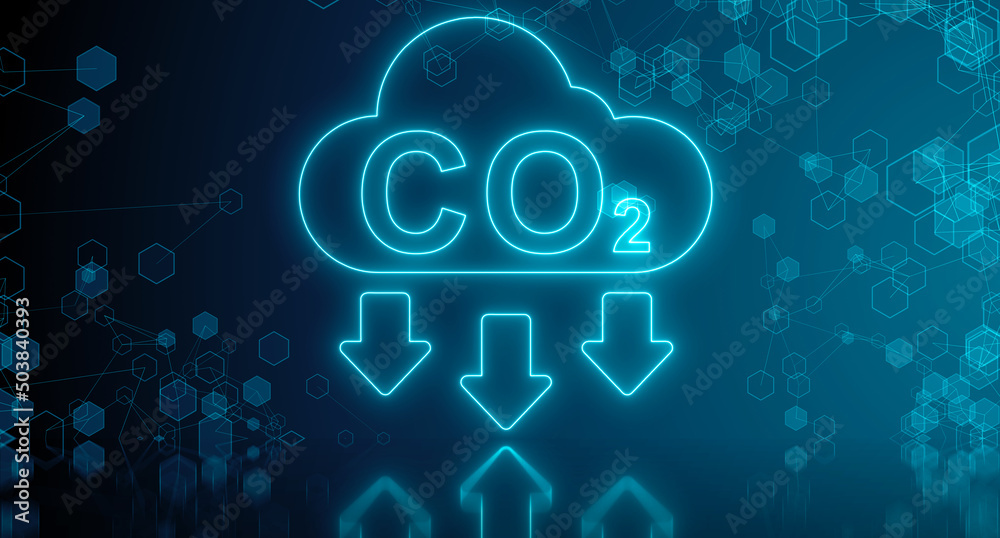 Carbon Capture Technology CO2 Carbon Dioxide Emissions Capture and ...