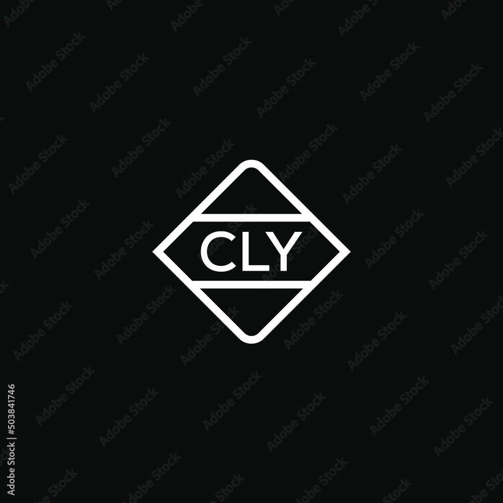 CLY letter design for logo and icon.CLY monogram logo.vector ...