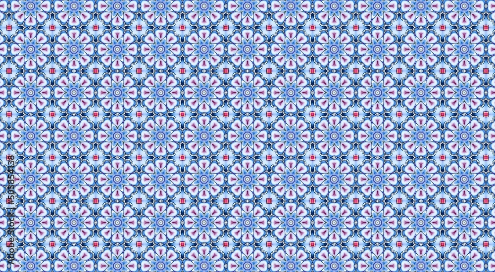 Seamless bandhani border design. High quality illustration Stock ...