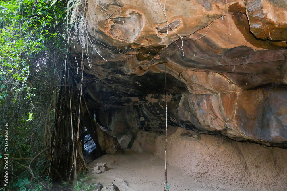 Caves at Mpanga Kipengele National Reserve, Tanzania Stock Photo ...