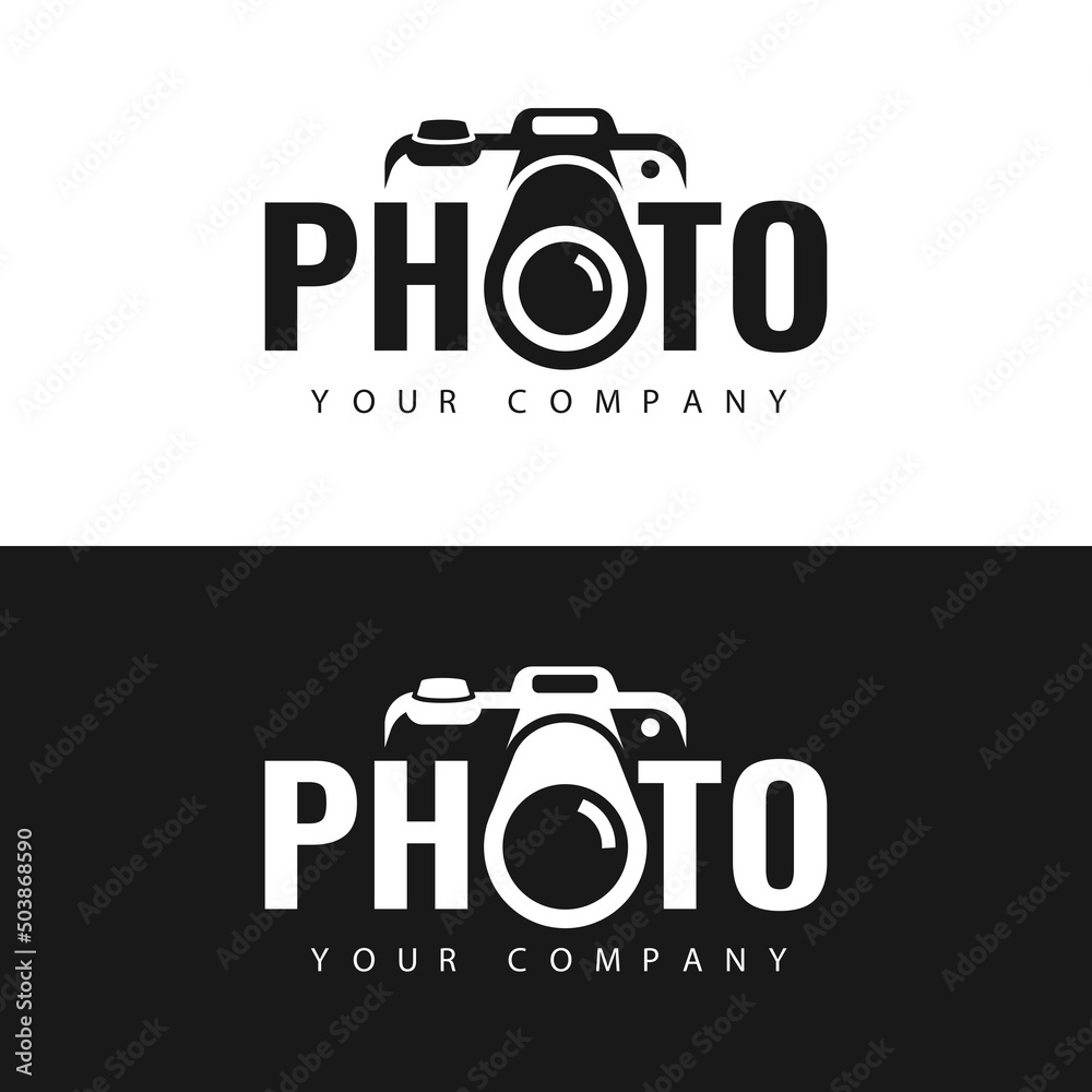 Logo template. Photo Studio Logo design. Stock Vector | Adobe Stock