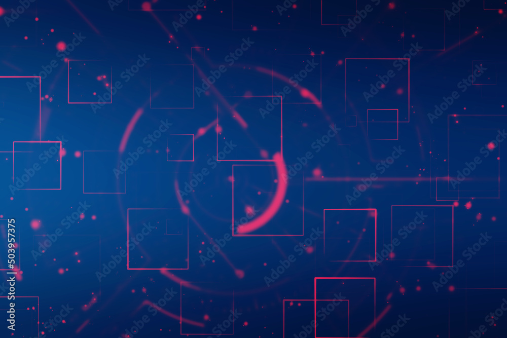 Binary Code Background, Digital Abstract technology background, flowing ...