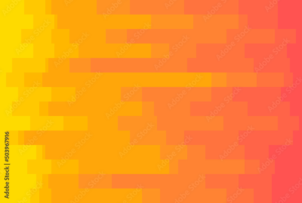 Fondo horizontal de capas en barras de color naranja. Stock ...