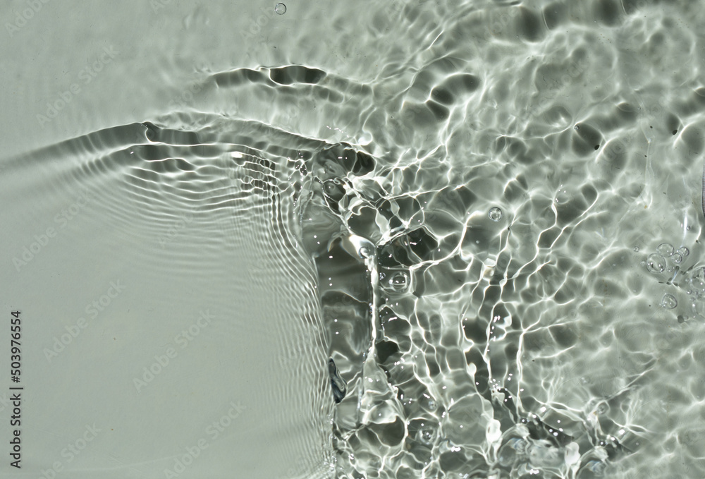 Transparent clear water surface texture. Abstract summer background ...