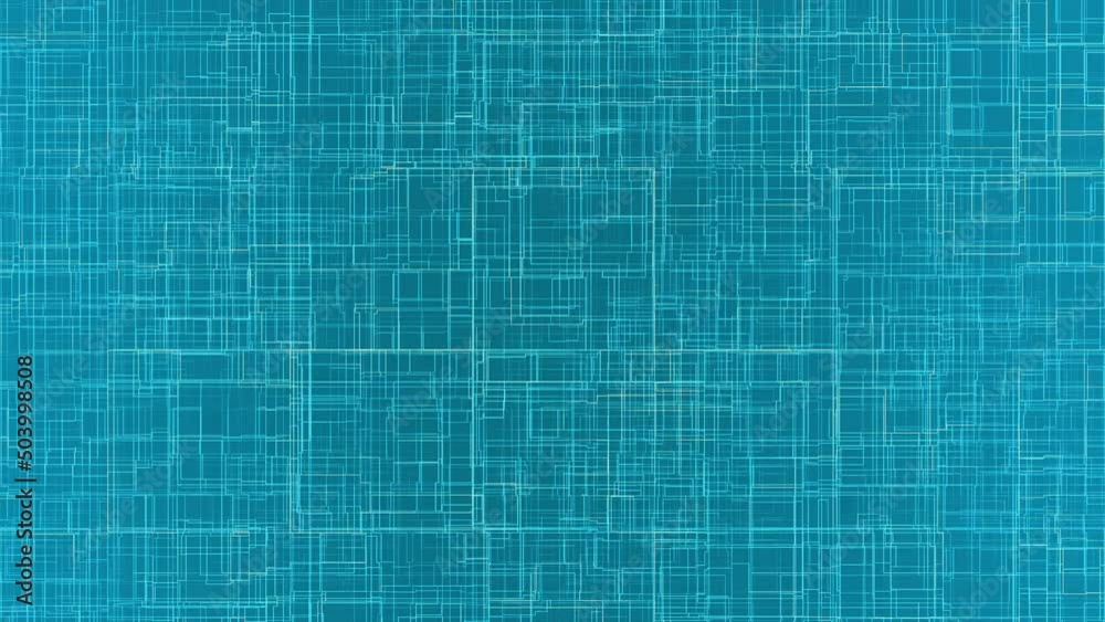 Light Blue Geometric Patterns Loop Up Animation Background Stock Video ...