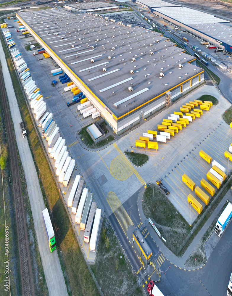 Sosnowiec, May 10, 2022, Poland, Amazon warehouses photos from the ...