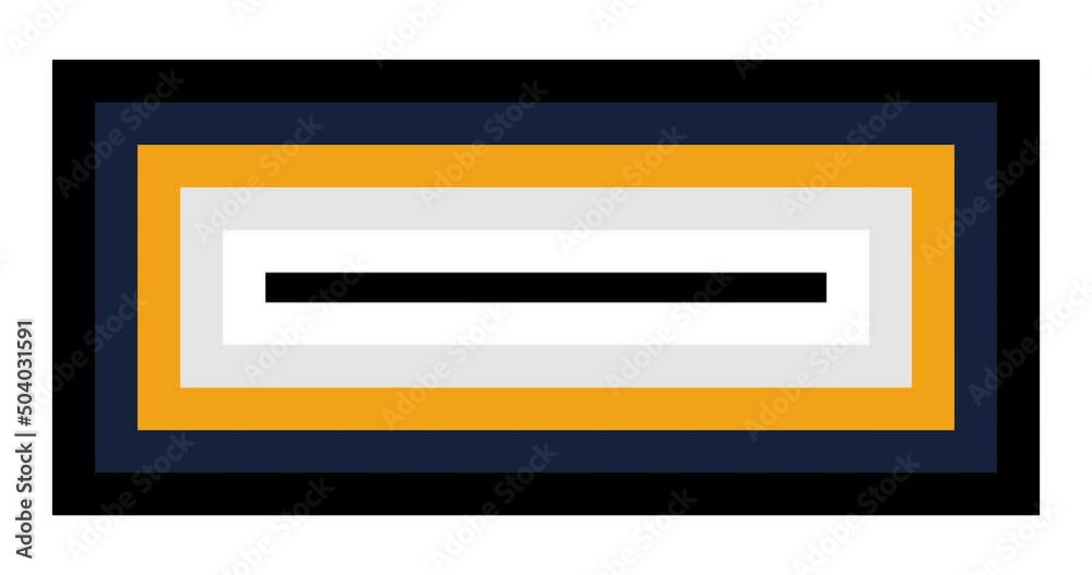 Square opener, loading animation or transition animation. Abstract ...