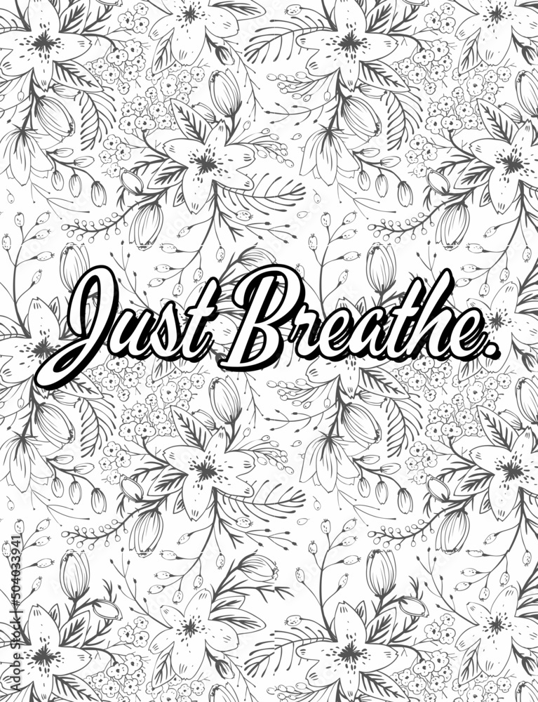 Inspirational Motivational quotes coloring pages, positive Affirmations ...