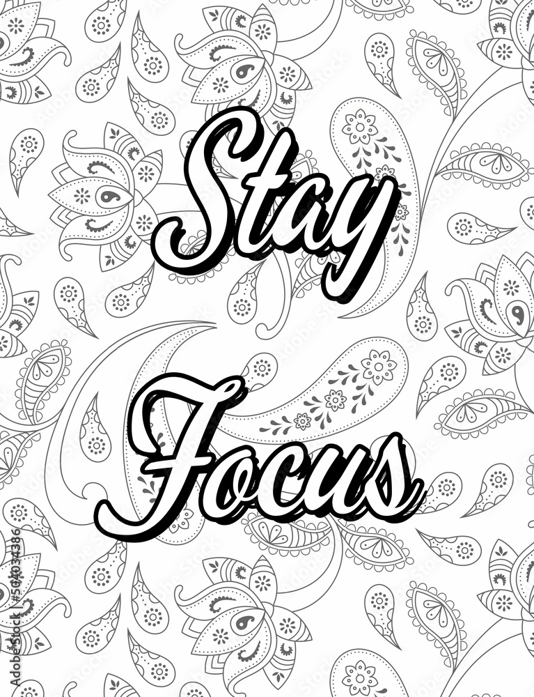 Inspirational Motivational quotes coloring pages, positive Affirmations ...
