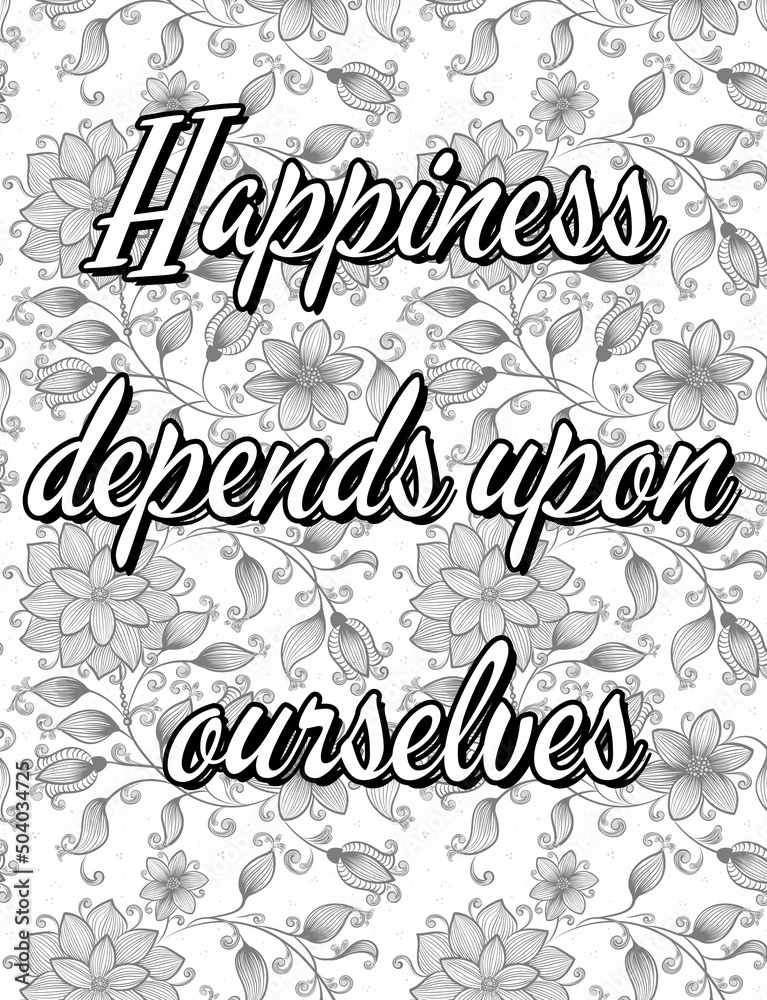 Inspirational Motivational quotes coloring pages, positive Affirmations ...