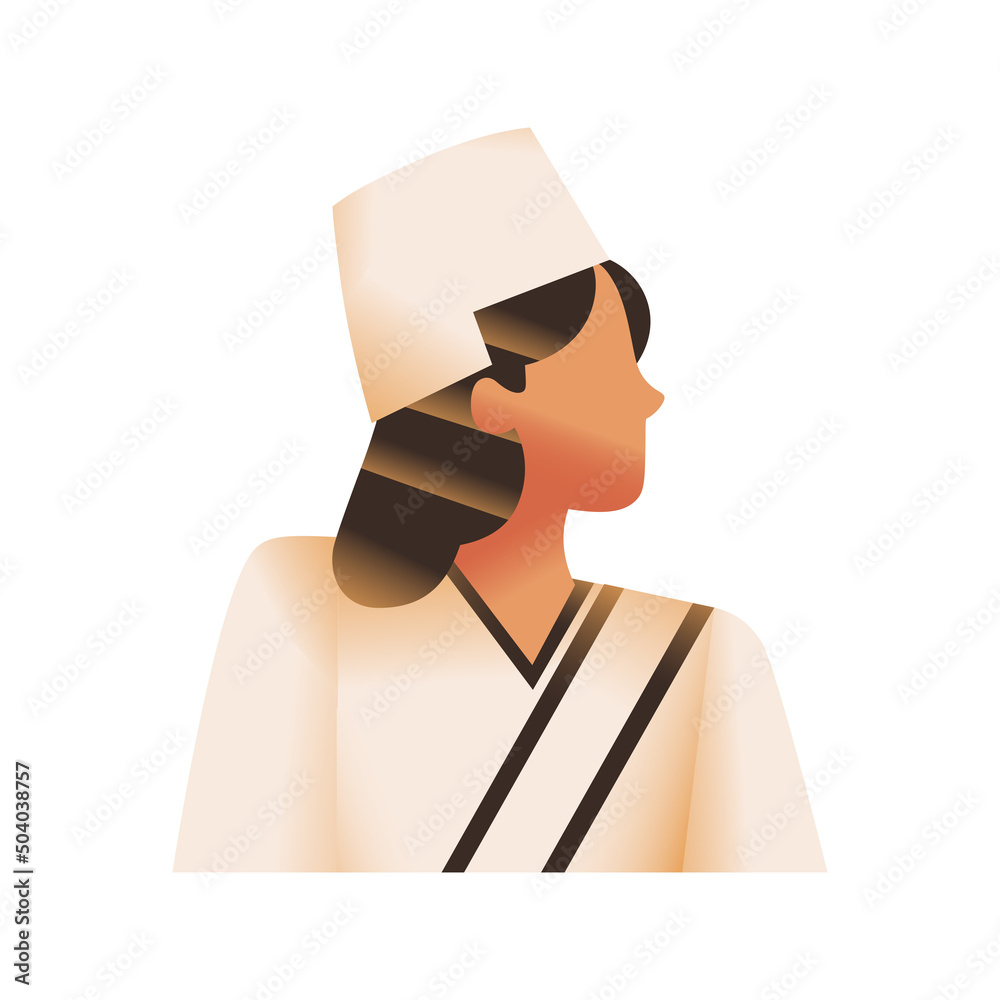 Colombian Indigenous Sierra nevada de santa martha Vector illustration ...