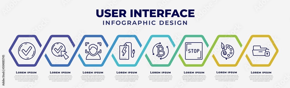 vector infographic design template with icons and 8 options or steps ...