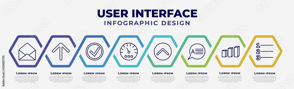vector infographic design template with icons and 8 options or steps ...