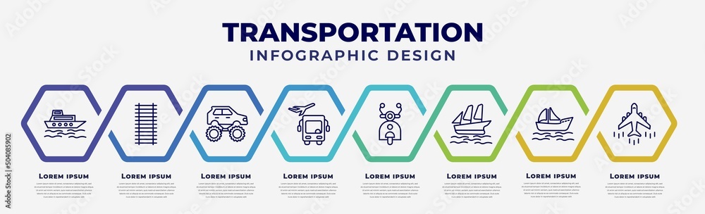 vector infographic design template with icons and 8 options or steps ...