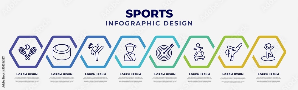 vector infographic design template with icons and 8 options or steps ...