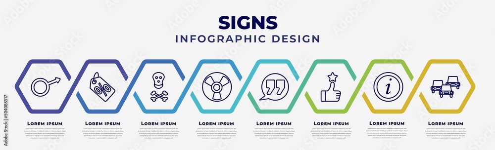 vector infographic design template with icons and 8 options or steps ...