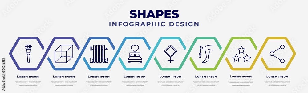 vector infographic design template with icons and 8 options or steps ...