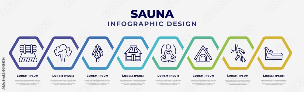 vector infographic design template with icons and 8 options or steps ...