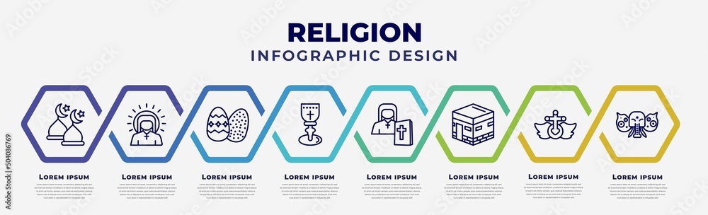 vector infographic design template with icons and 8 options or steps ...