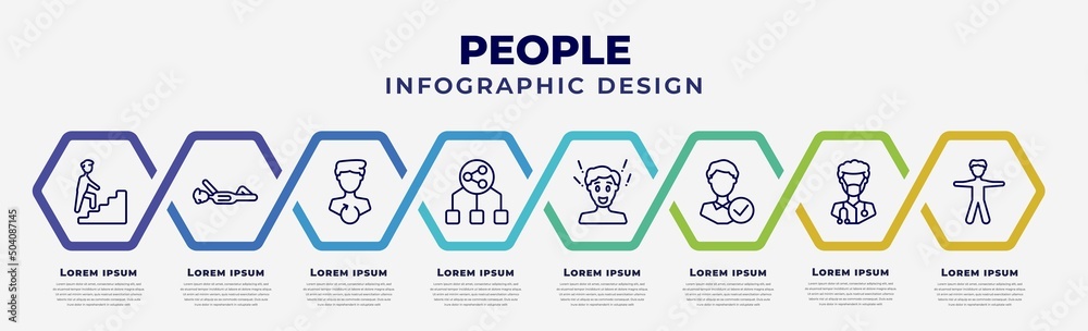 vector infographic design template with icons and 8 options or steps ...