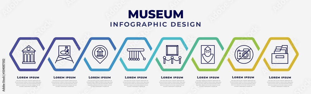 vector infographic design template with icons and 8 options or steps ...