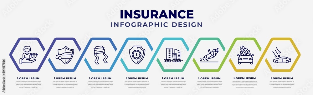 vector infographic design template with icons and 8 options or steps ...