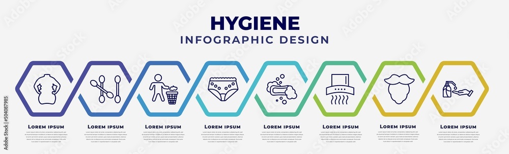 vector infographic design template with icons and 8 options or steps ...