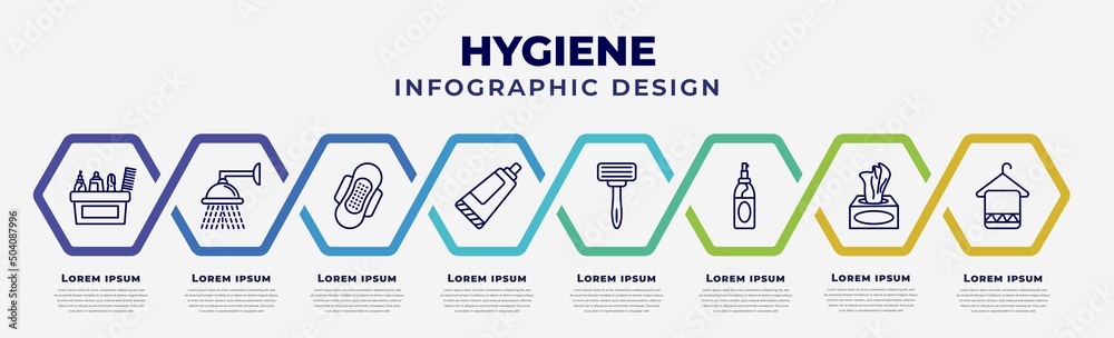 vector infographic design template with icons and 8 options or steps ...