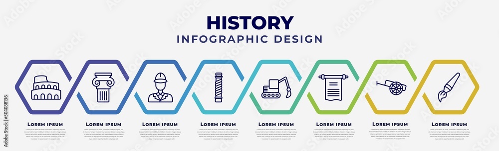 vector infographic design template with icons and 8 options or steps ...