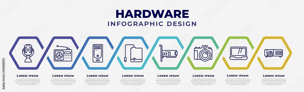 vector infographic design template with icons and 8 options or steps ...