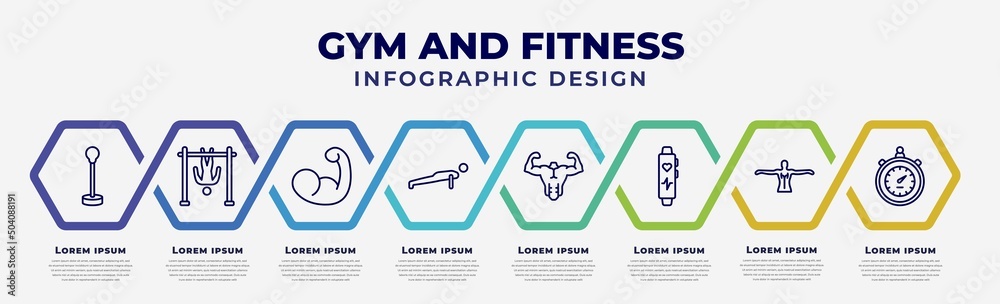 vector infographic design template with icons and 8 options or steps ...