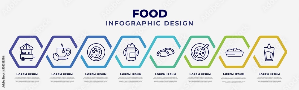 vector infographic design template with icons and 8 options or steps ...
