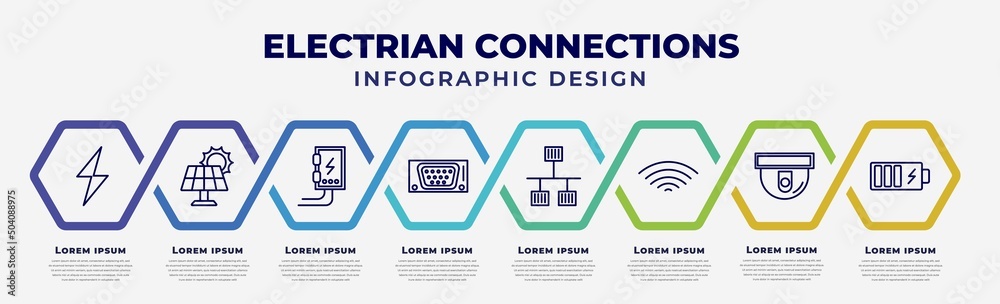 vector infographic design template with icons and 8 options or steps ...
