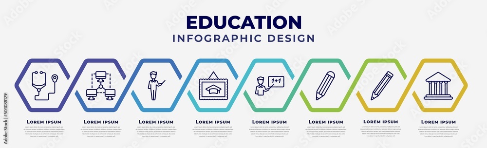 vector infographic design template with icons and 8 options or steps ...