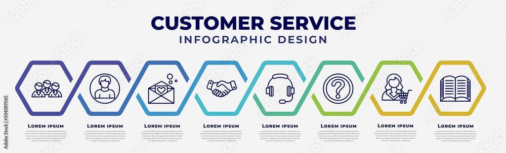 vector infographic design template with icons and 8 options or steps ...