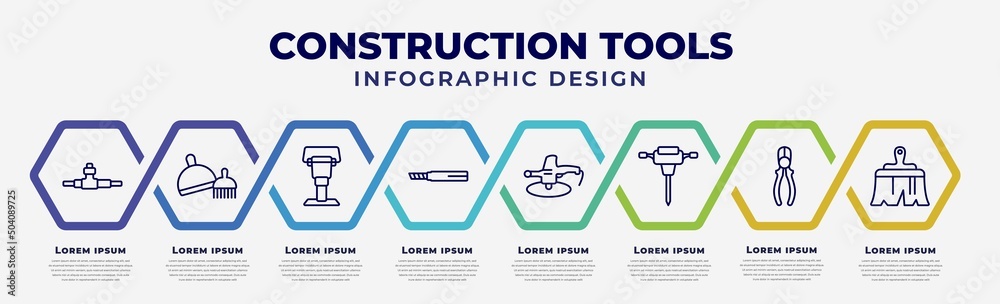 vector infographic design template with icons and 8 options or steps ...