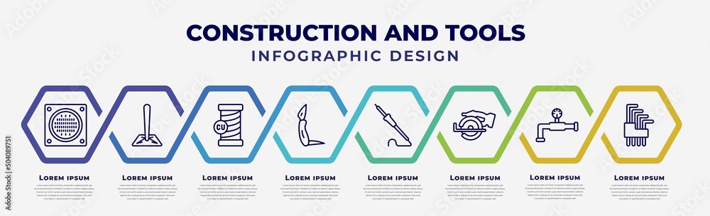 vector infographic design template with icons and 8 options or steps ...