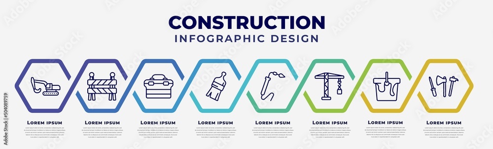 vector infographic design template with icons and 8 options or steps ...