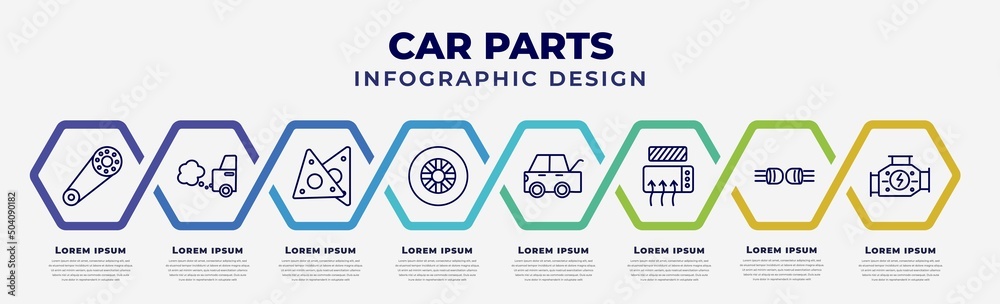 vector infographic design template with icons and 8 options or steps ...