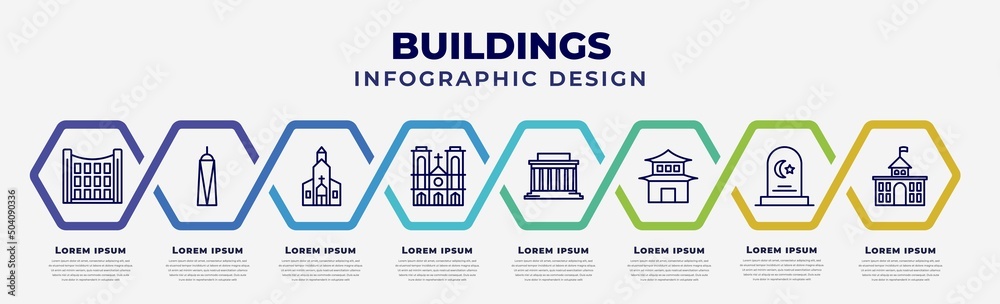 vector infographic design template with icons and 8 options or steps ...