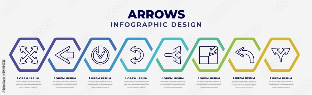 vector infographic design template with icons and 8 options or steps ...