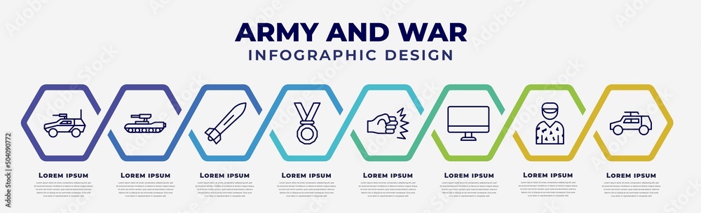 Plakat vector infographic design template with icons and 8 options or ...