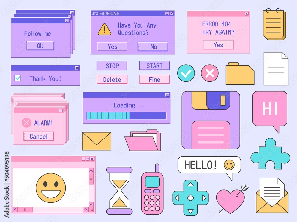 Computer Interface Icon