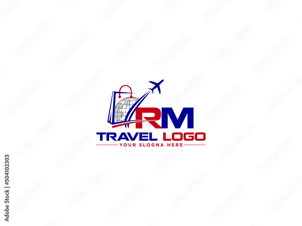 Simple RM Letter Logo. Creative Rm mr Logo Letter Vector Image Design ...