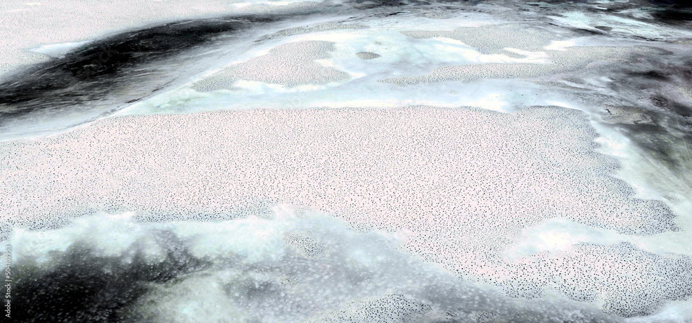 abstract landscape photo of the deserts of Africa from the air ...