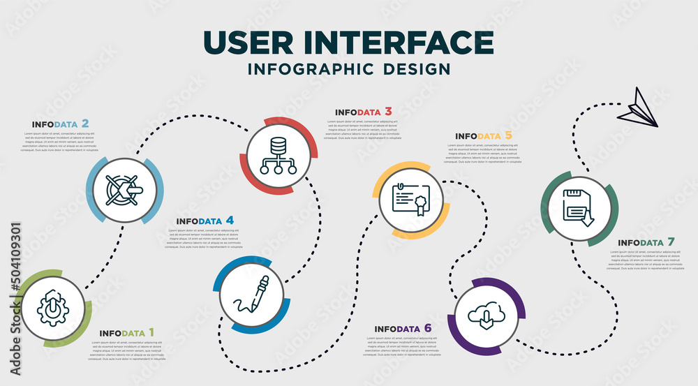Infographic Template Sketch