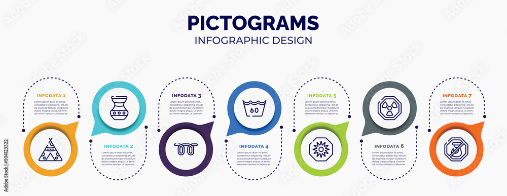 Poster infographic for pictograms concept – Wall Art | UkPosters