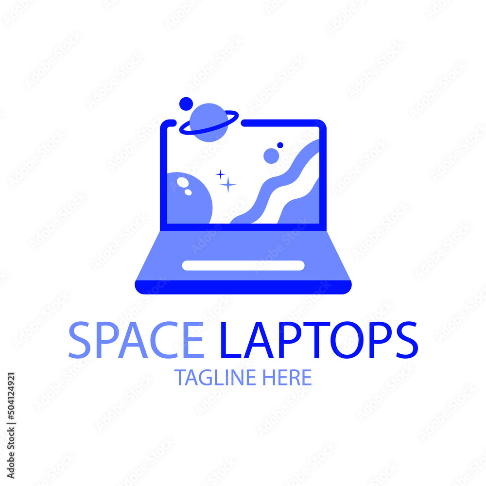 Computer logo design. Pc fix, repair icon. Computer maintenance service ...